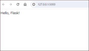 Windows上でFlaskの開発環境を構築する方法・データベース接続まで解説 | 40代からプログラミング！