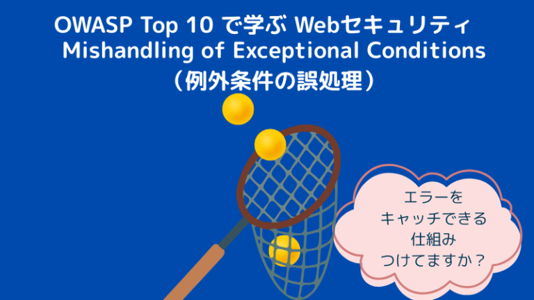 Webアプリ開発者のためのセキュリティ入門：OWASP Top 10 2025：Mishandling of Exceptional ...